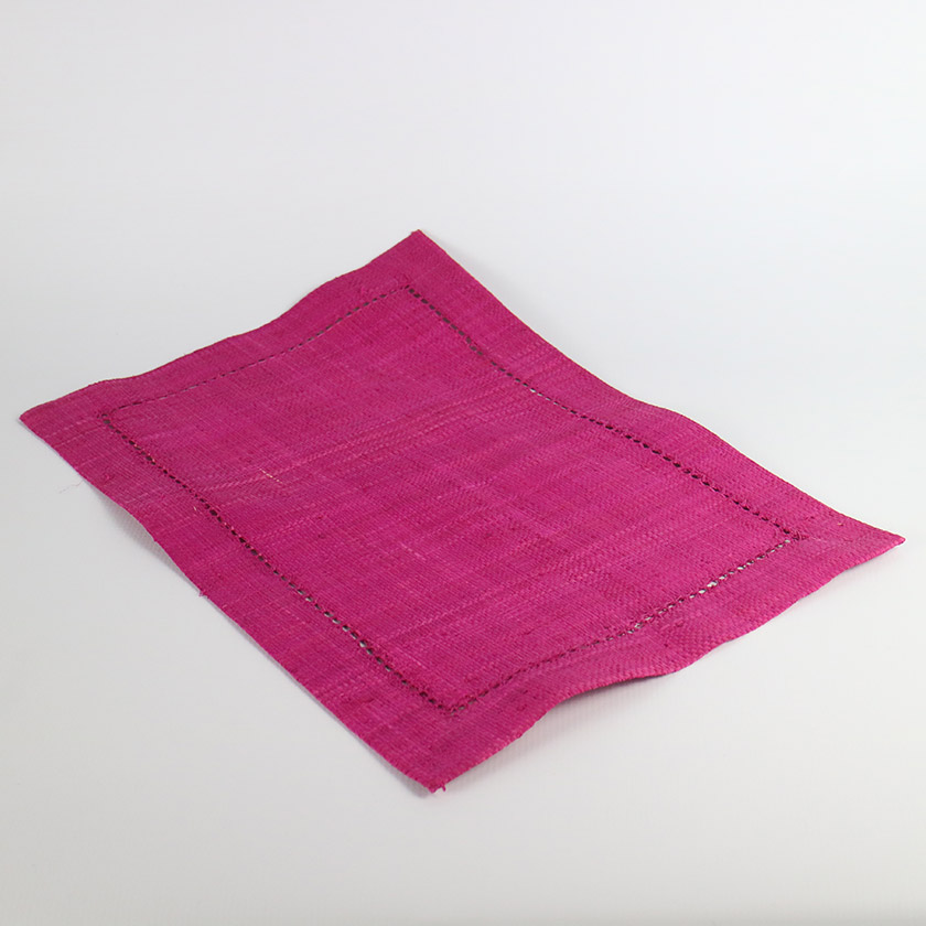 RAFFIA RECTANGULAR PLACEMATS - SINGLES | Jambo Imports & Exports